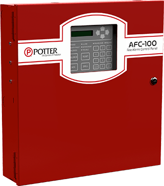 Potter AFC-100 Fire Alarm Control Panel - Certified